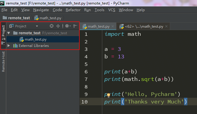 Pycharm 